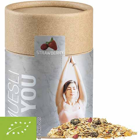 Bio Müsli verschiedene Sorten, ca. 60 g, Biologisch abbaubare Eco ...