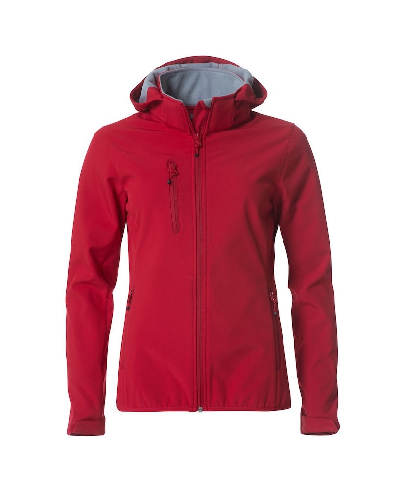 Basic Hoody Softshell Ladies Jacket - Clique