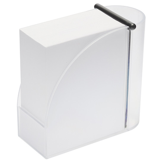 Zettelbox mit integriertem Köcher Design