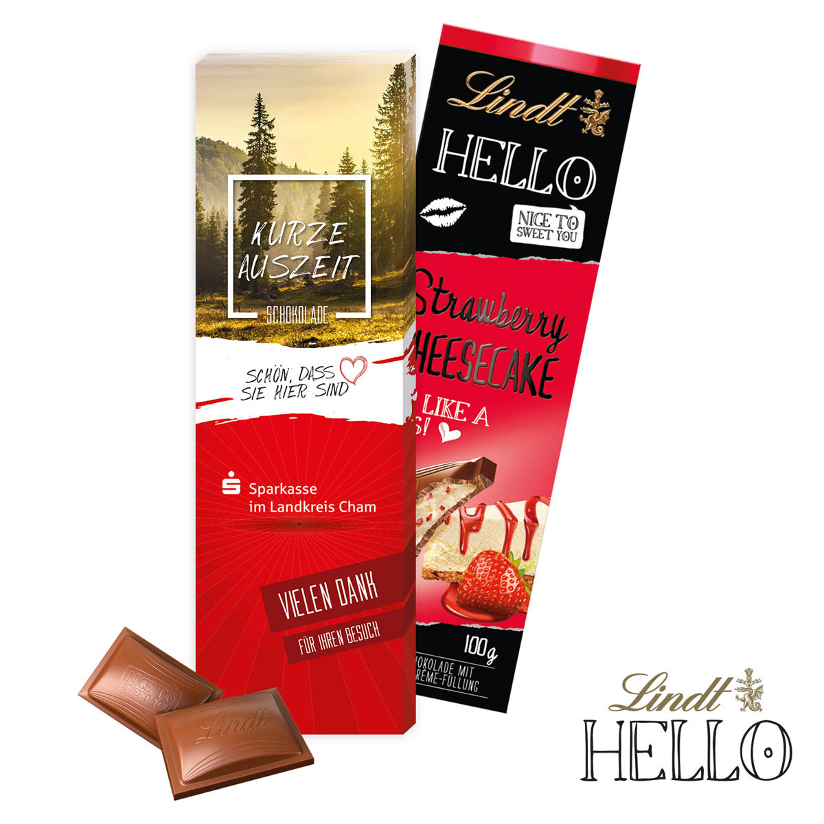Schokolade von Lindt HELLO Schokolade von Lindt HELLO