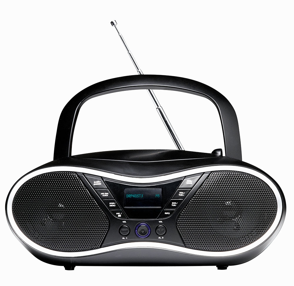 DAB+ CD-Boombox TDA-60Black