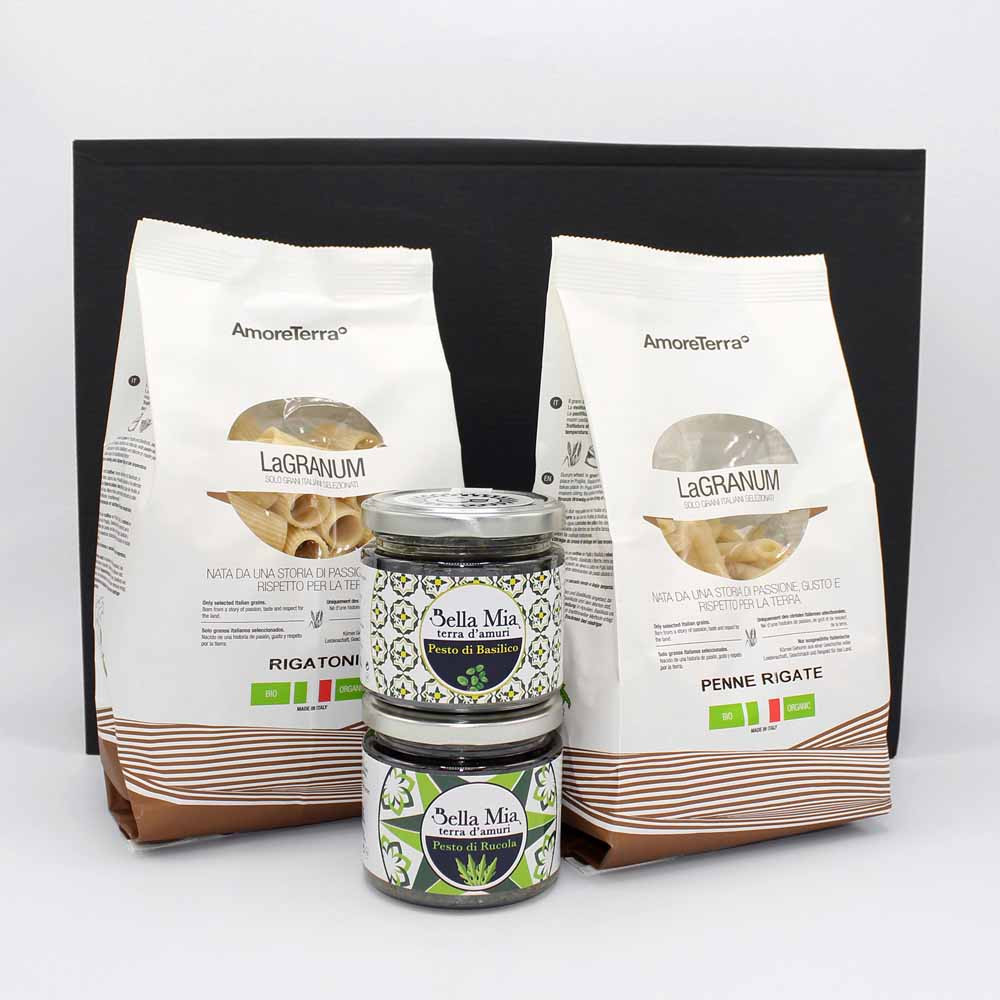 Pasta Kit Box | Modell AL-0790 | Bio-Hartweizennudeln Rigatoni & Penne ...