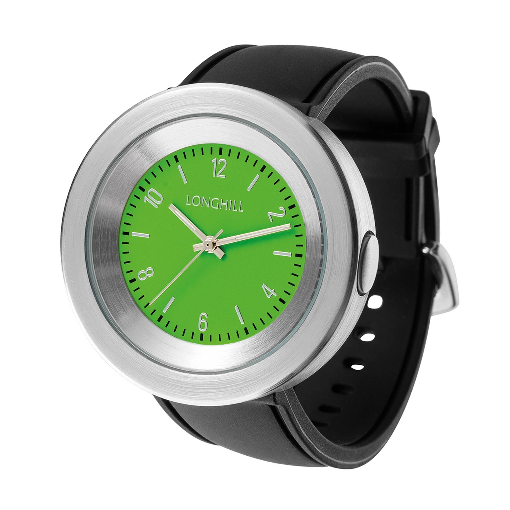 Konfigurierbare Metalluhr Leon ab 50 Stk